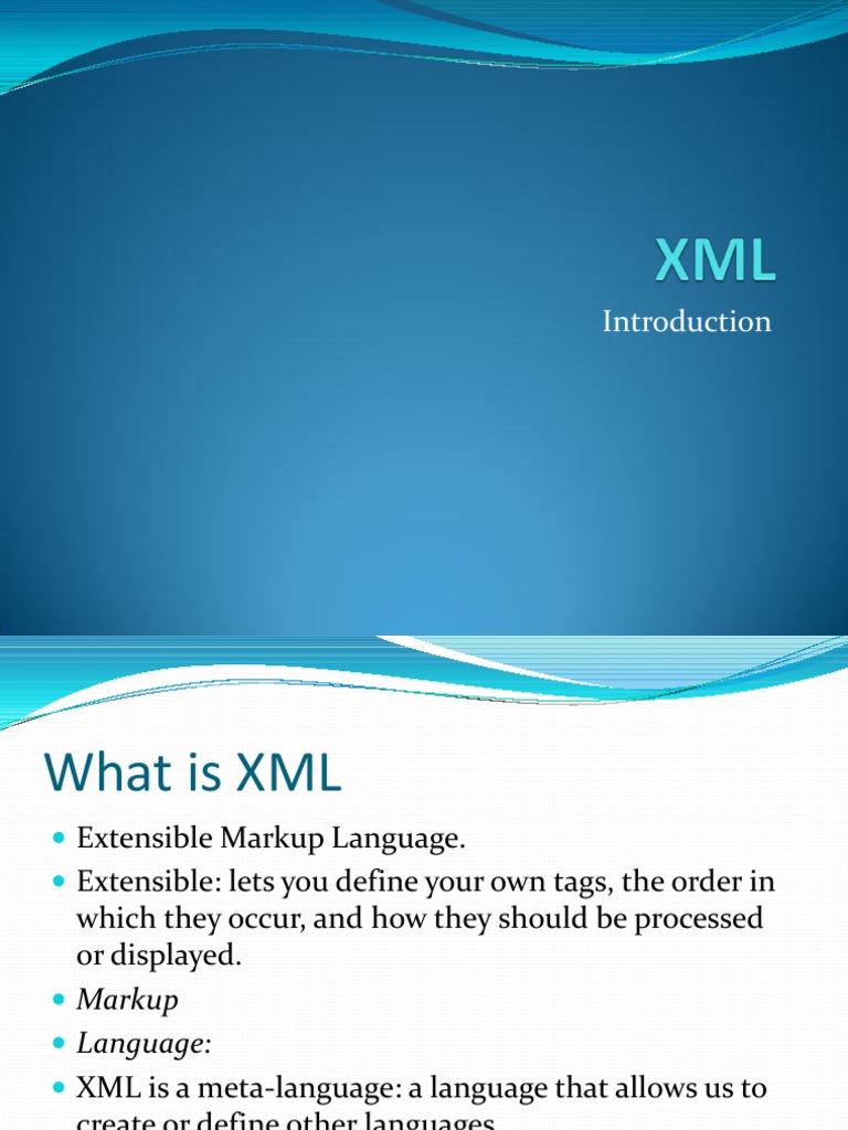 Introduction To Xml Elements Attributes And Namespaces Pdf Html Element Namespace