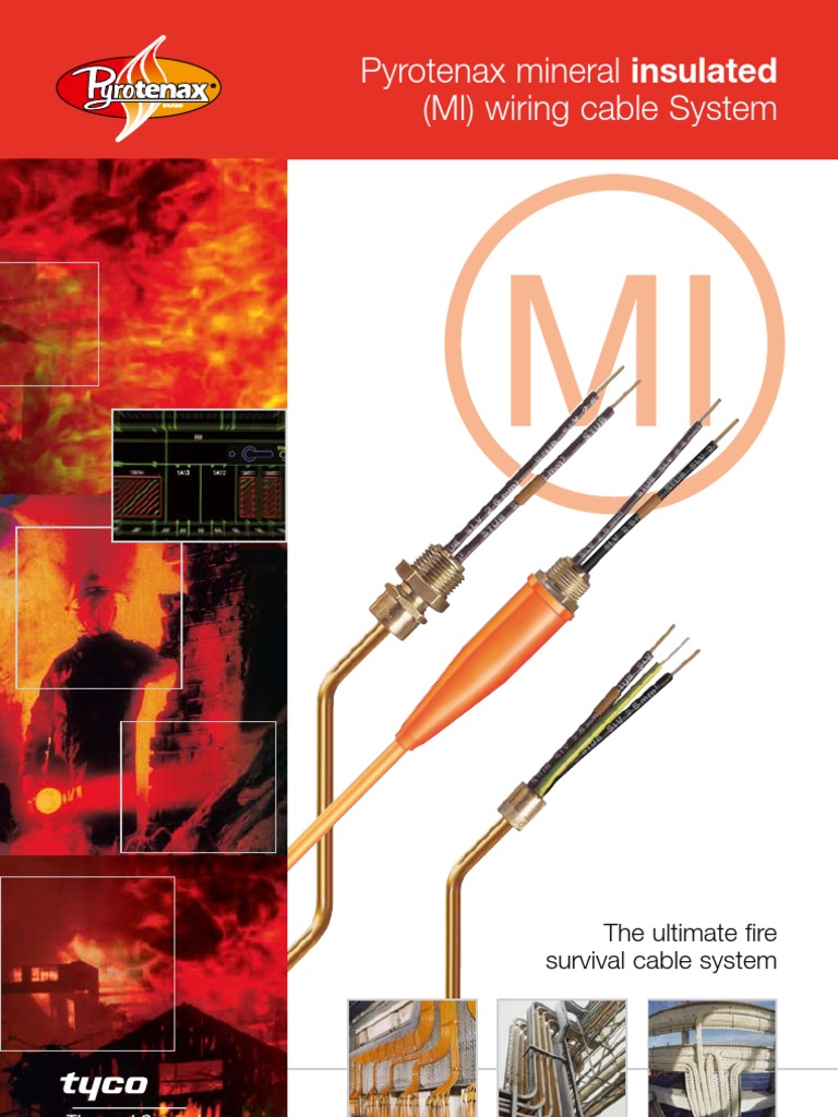 Pyro Catalogue-Micc | PDF | Electrical Wiring | Insulator (Electricity)