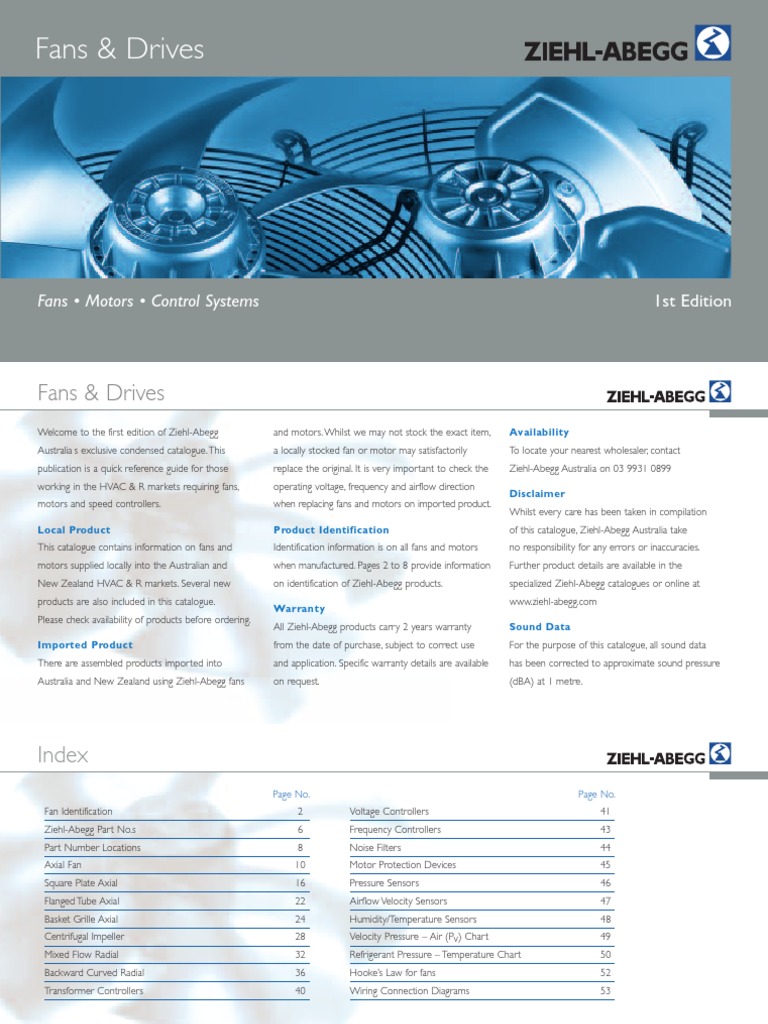 Catalogue Fans Drives | PDF | Mechanical Fan | Hvac
