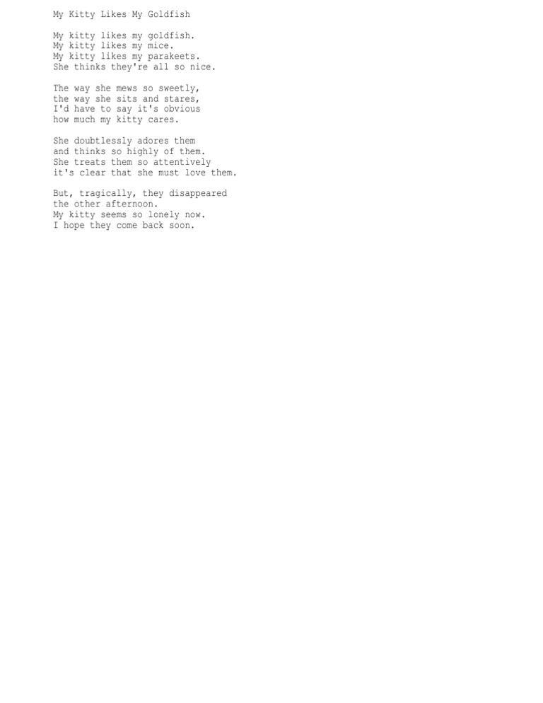 Poem | PDF