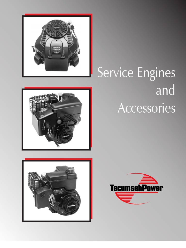 Tecumseh Engine Specifications Overview | PDF | Ignition System | Engines