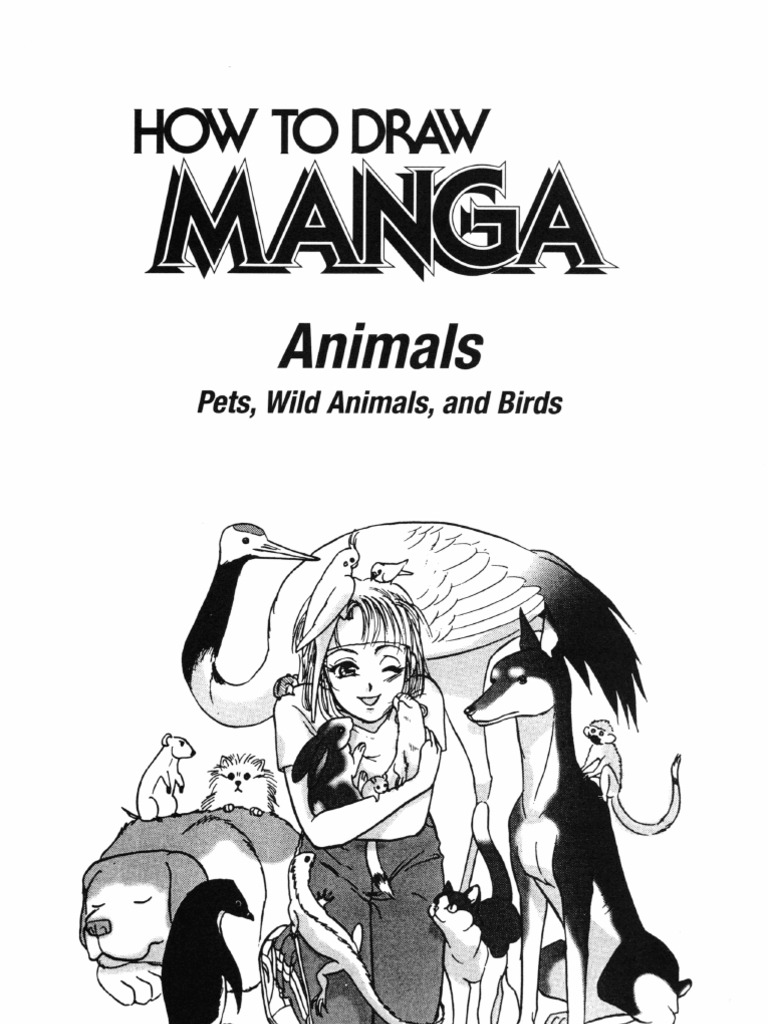 How To Draw Manga Vol. 36 Animals | PDF