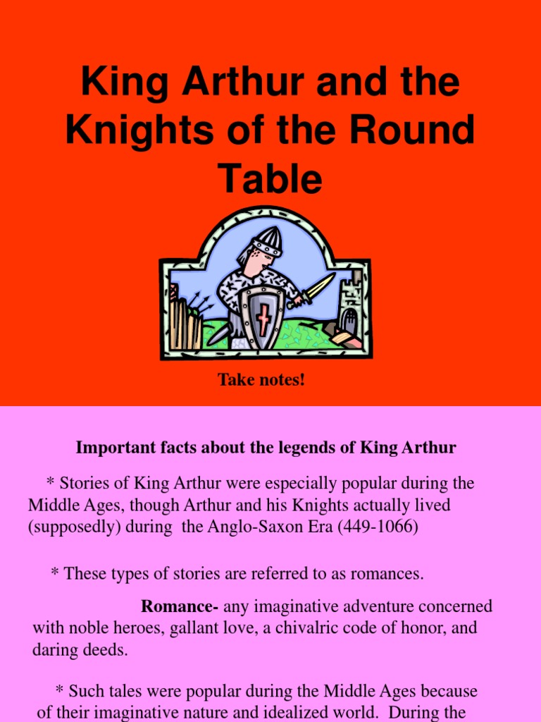 Knights of The Round Table | PDF | King Arthur | Merlin