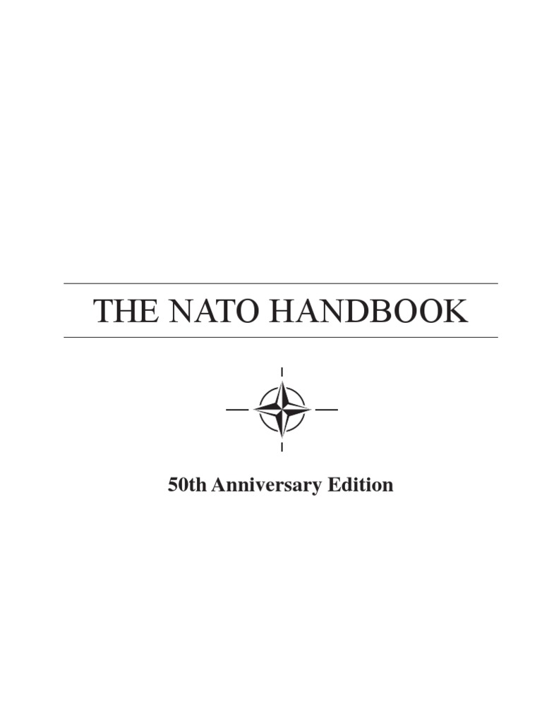 NATO - NATO Handbook - 50th Anniversary Edition | PDF | Nato | National ...