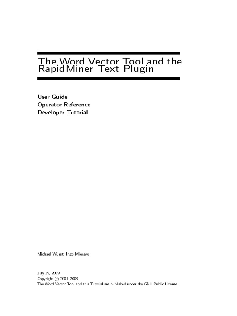 Rapidminer Text 4 5 Tutorial Pdf X Path Regular Expression
