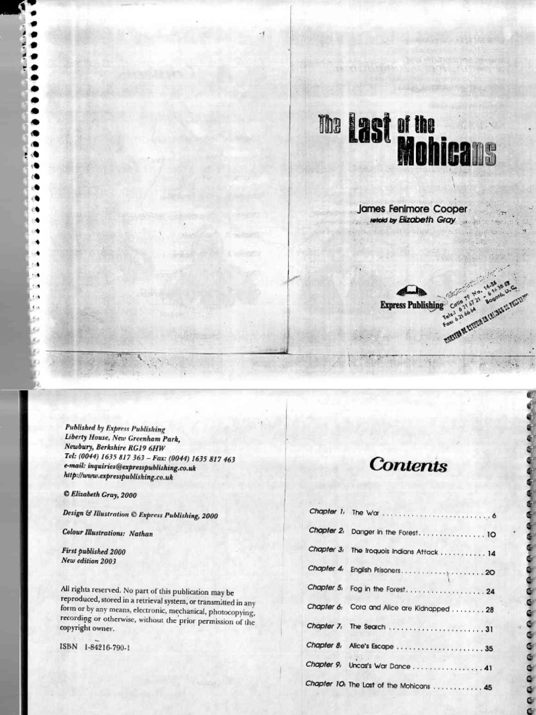 The Last of The Mohicans | PDF | Armed Conflict | Nature