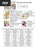 Palabras con cha, che, chi, cho, chu | PDF