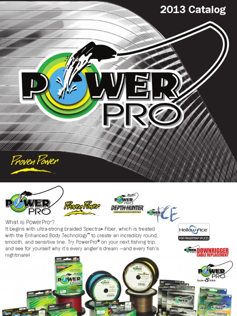 Power Pro 2013 | PDF | Angling | Fishing Tackle