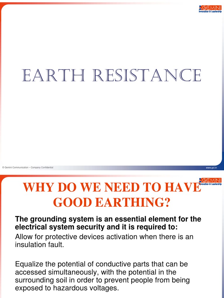 Practical Guide On Earthing | PDF | Electrical Resistivity And ...