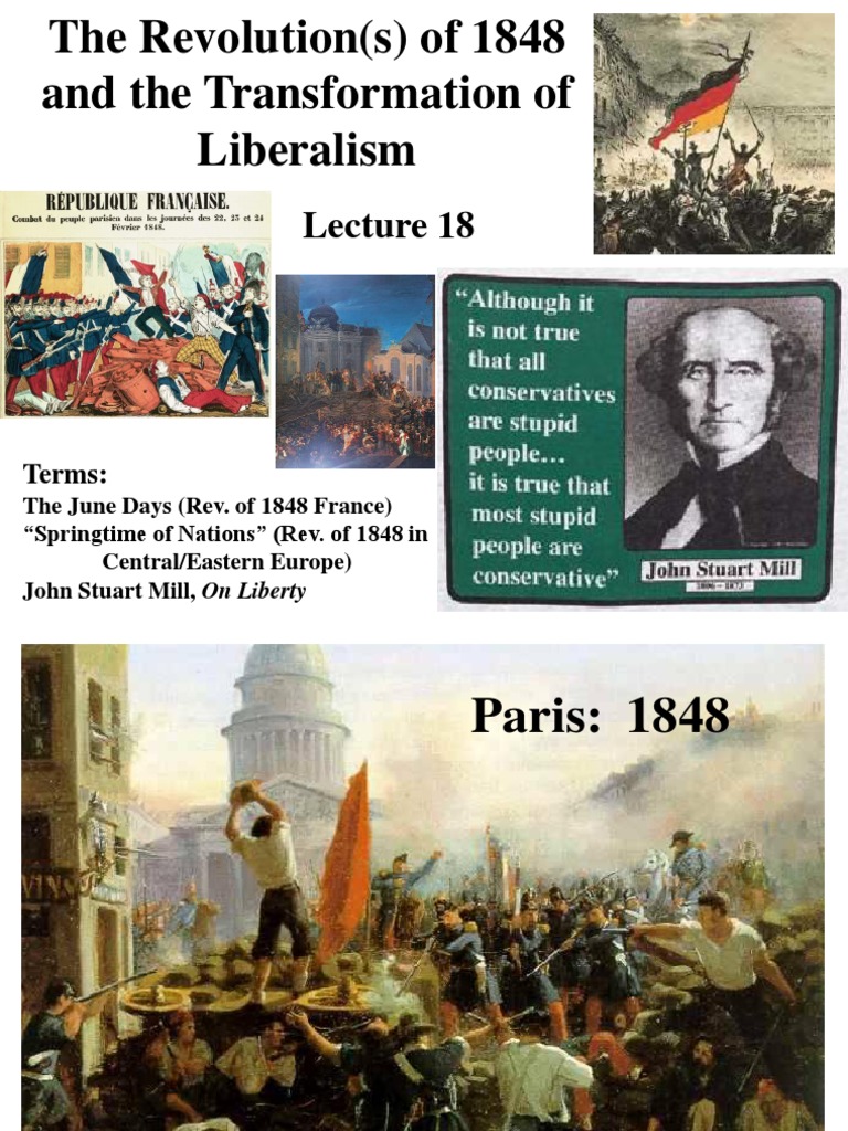 The Revolution(s) of 1848 and The Transformation of Liberalism | PDF ...
