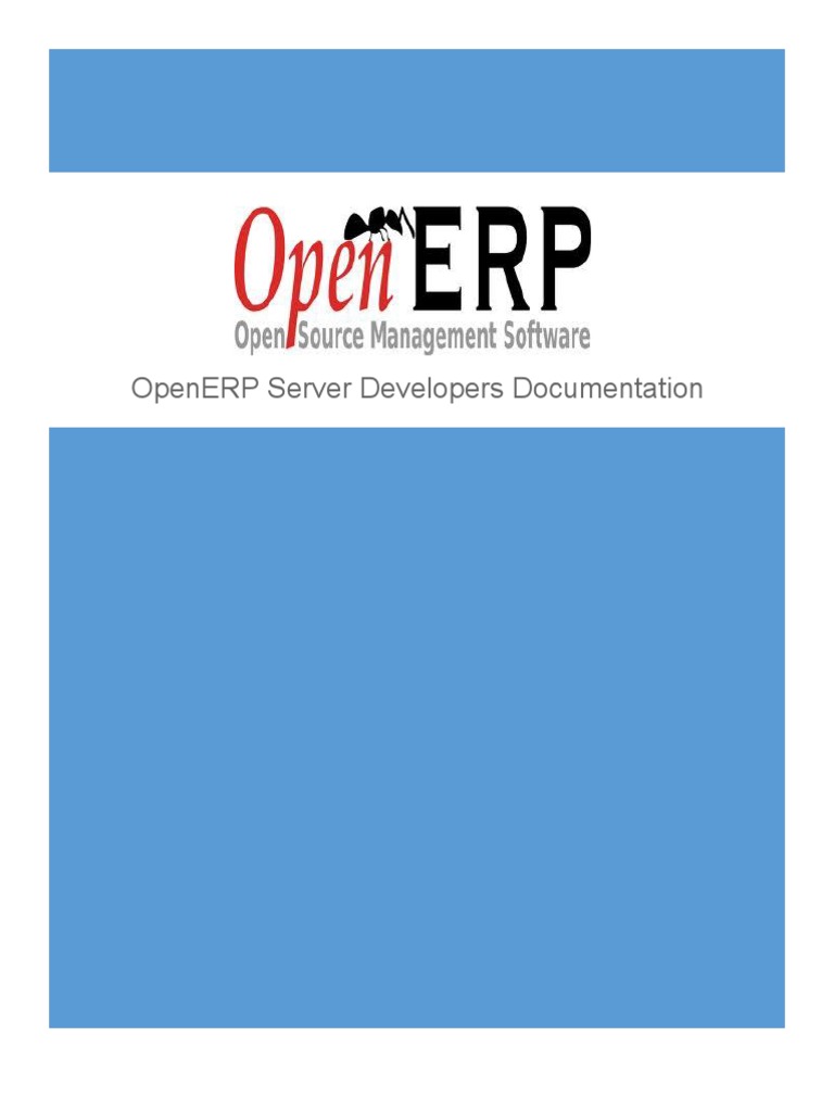 OpenERP Server Developers Documentation | PDF | Inheritance (Object Oriented Programming ...