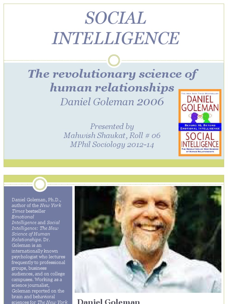 Social Intelligence | PDF | Empathy | Emotions
