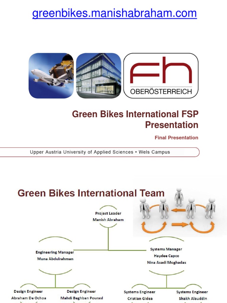 Green Bikes International Project Overview | PDF | Interface (Computing ...