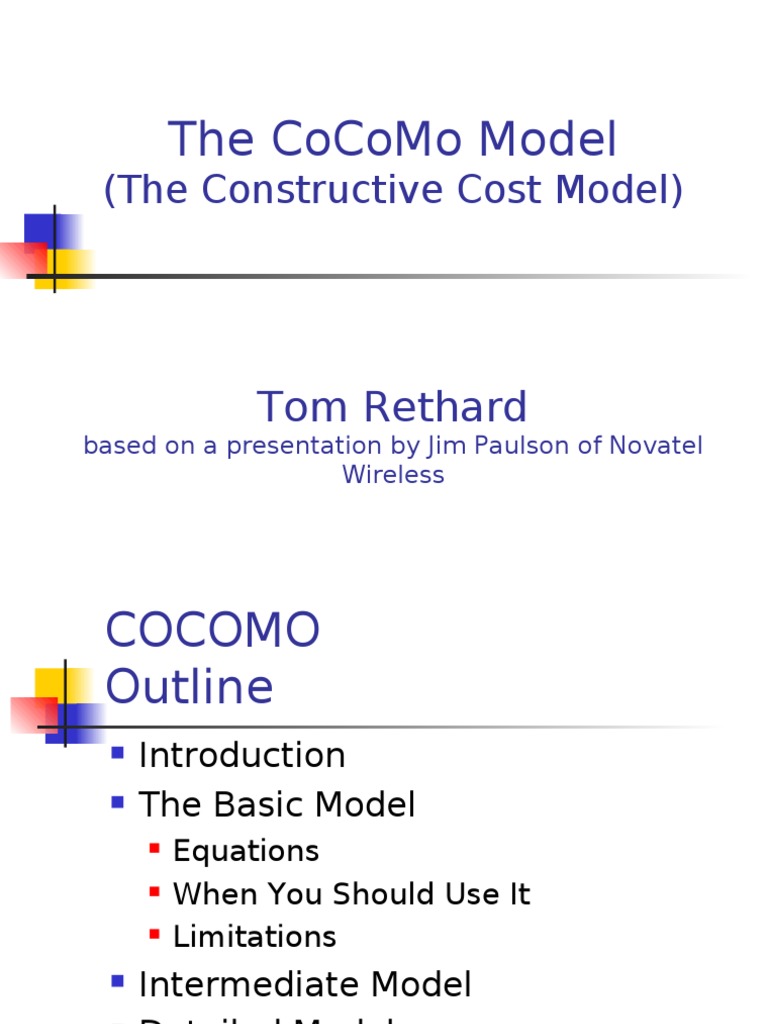 CoCoMo Model Overview and Applications | PDF | Computer Engineering ...