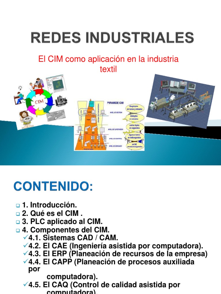 Cim Aplicación en La Industria | PDF | Software | Controlador lógico ...