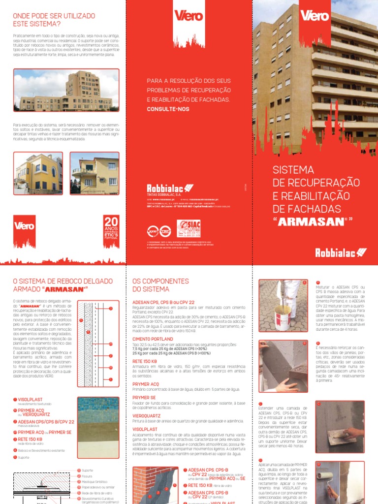 O Sistema de Reboco Delgado Armado da Robbialac: Uma Solução para ...