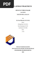 Penguat Inverting Dan Non Inverting | PDF