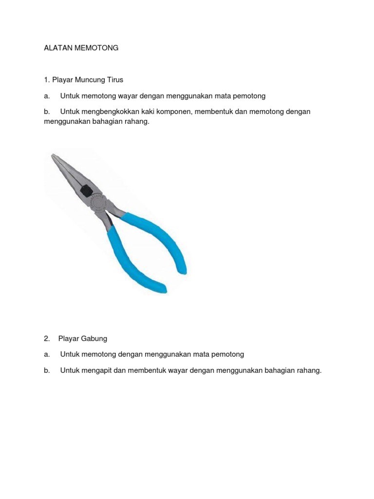 Alatan Memotong | PDF | Griya & Taman