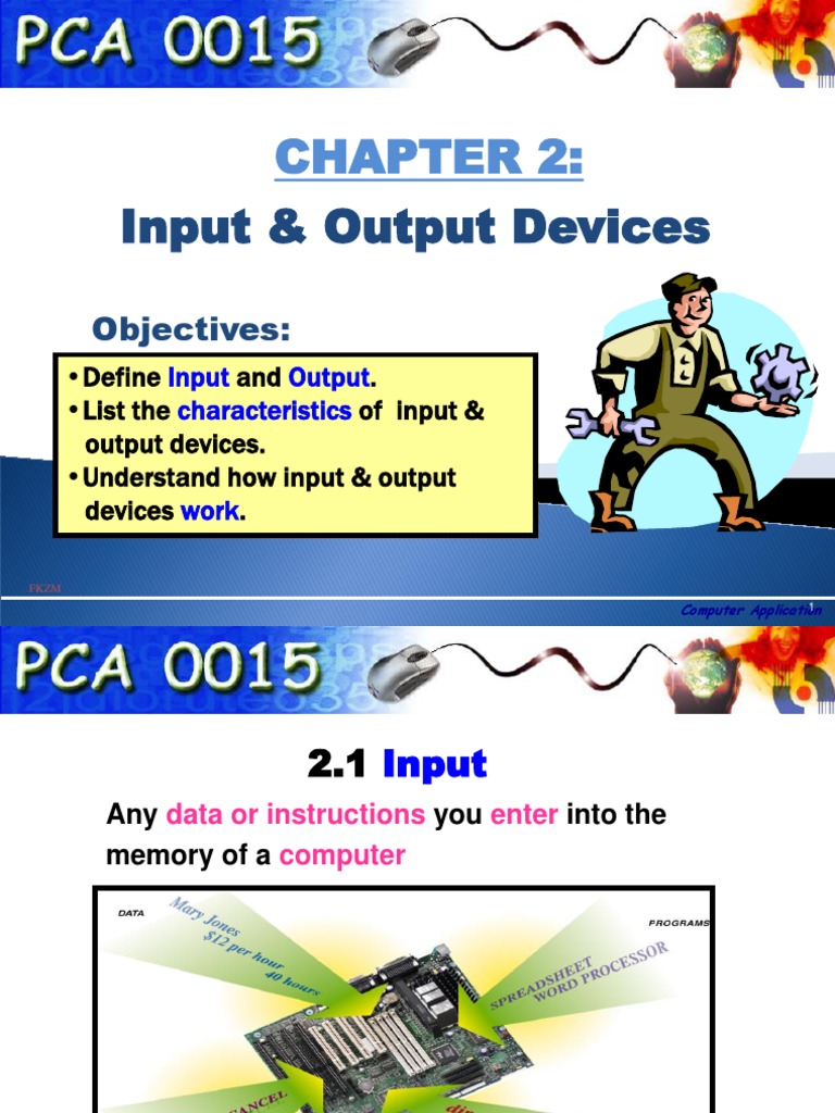 Input & Output Devices: Objectives | PDF | Printer (Computing) | Computer Keyboard