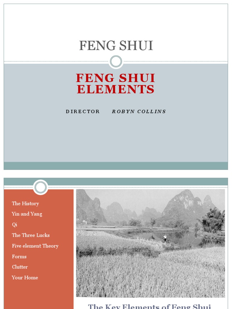 Feng Shui Presentation Pdf Qi Feng Shui