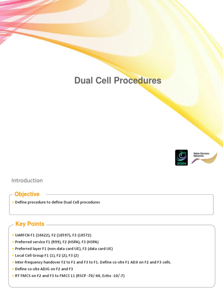 Dual Cell Procedures | PDF | High Speed Packet Access | Software ...