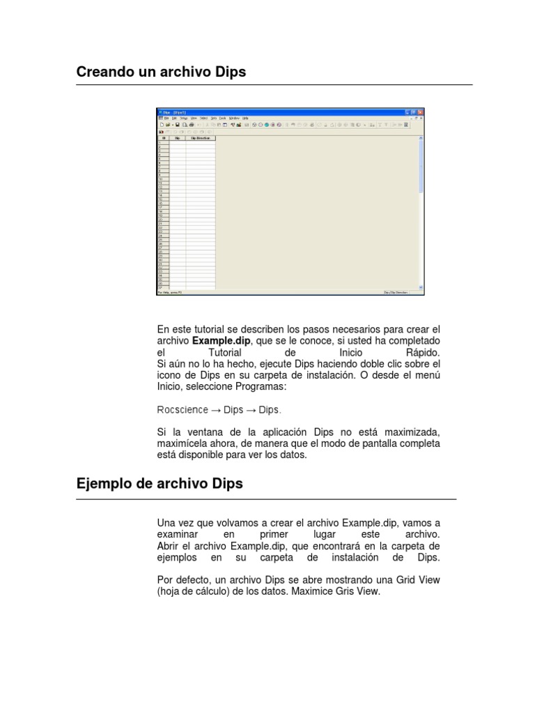 Dips Tutorial Parte 02 | PDF | Hoja de cálculo | Archivo de computadora