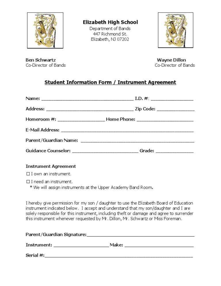 Instrument Agreement | PDF | Career & Growth