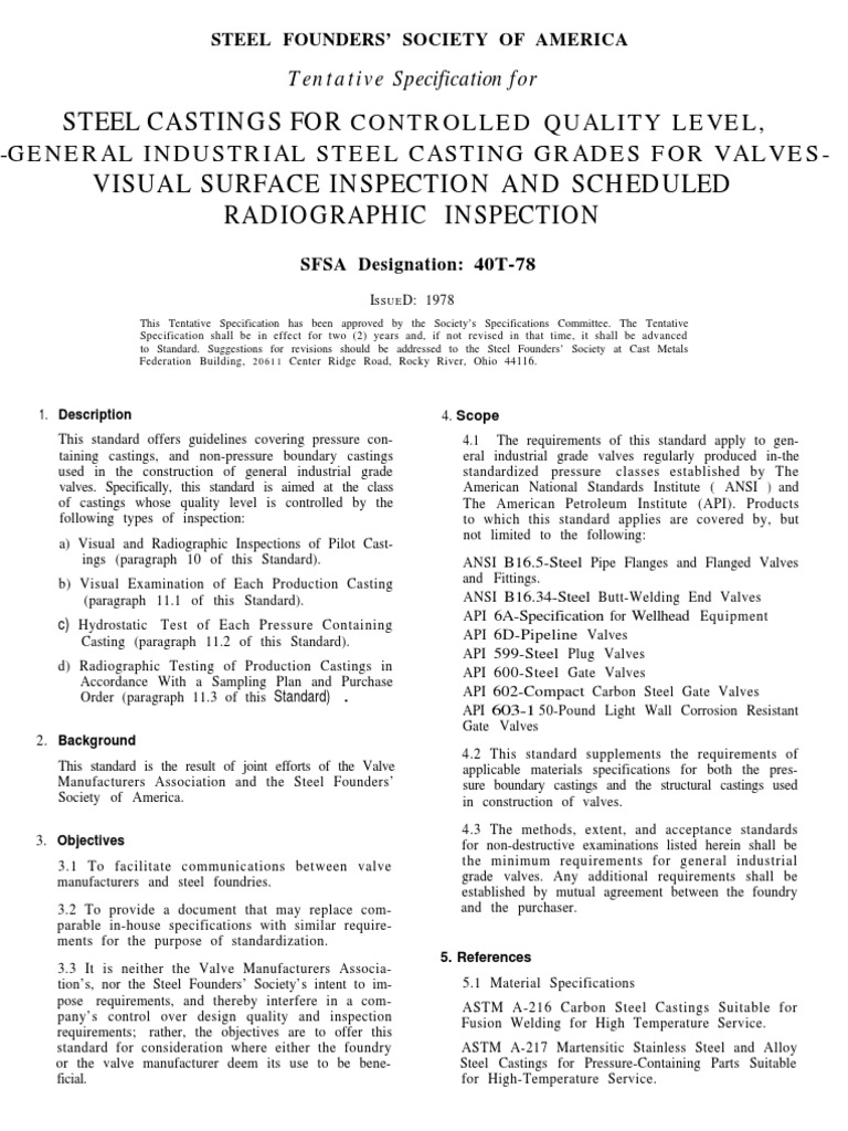 API 6A Radiography | PDF | Nondestructive Testing | Foundry
