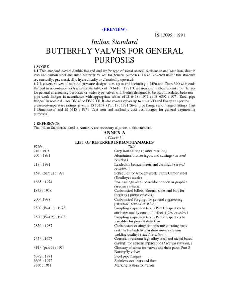 Is 13095 PDF | PDF | Steel | Cast Iron