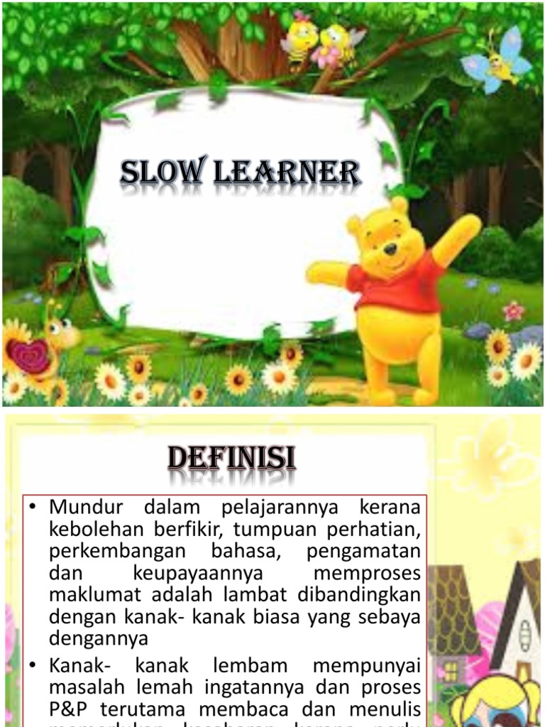 Slow Learner (Lembam) | PDF | Karier & Perkembangan | Pengembangan Diri