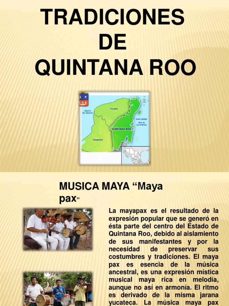Tradiciones de Quintana Roo | PDF | Quintana Roo | Bailes