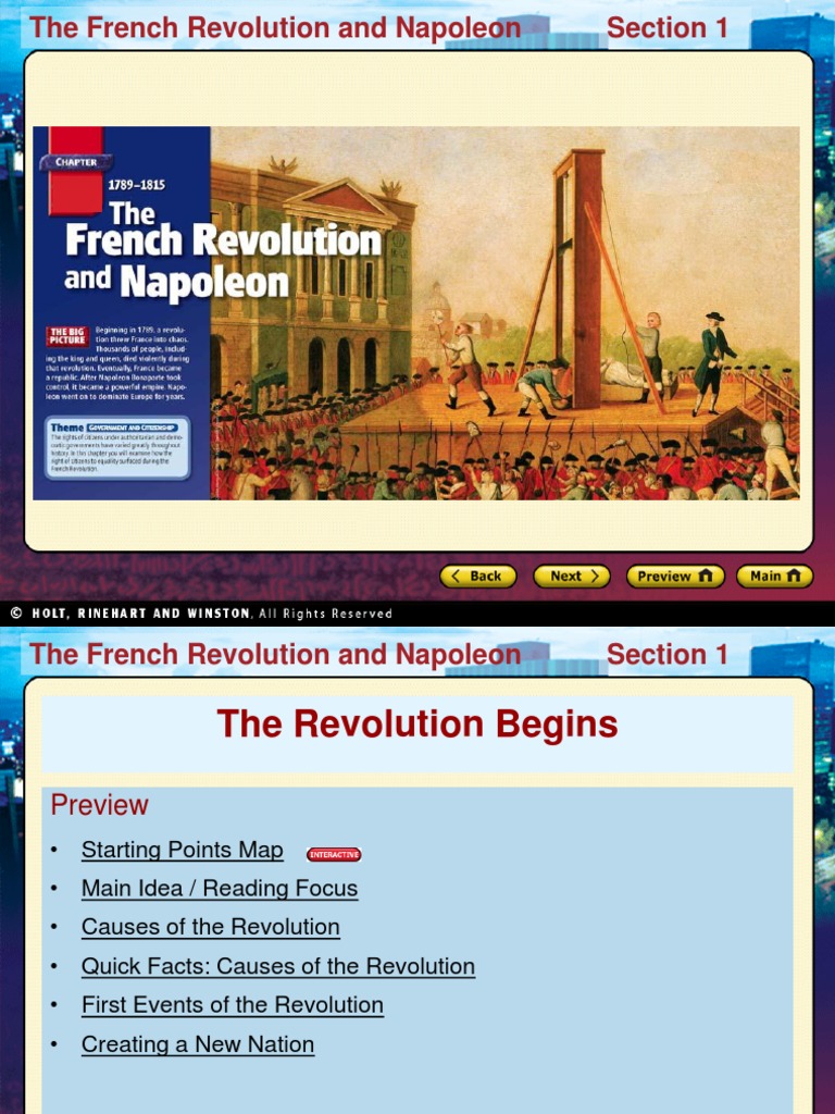The French Revolution and Napolean | PDF | French Revolution | France