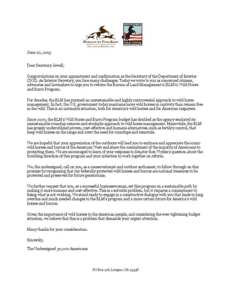 Step In, Sally Letter Final | PDF | Politics | Travel