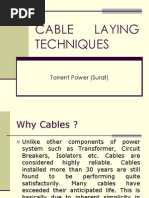 Cable Laying and Termination Guide | PDF | Coaxial Cable | Electricity