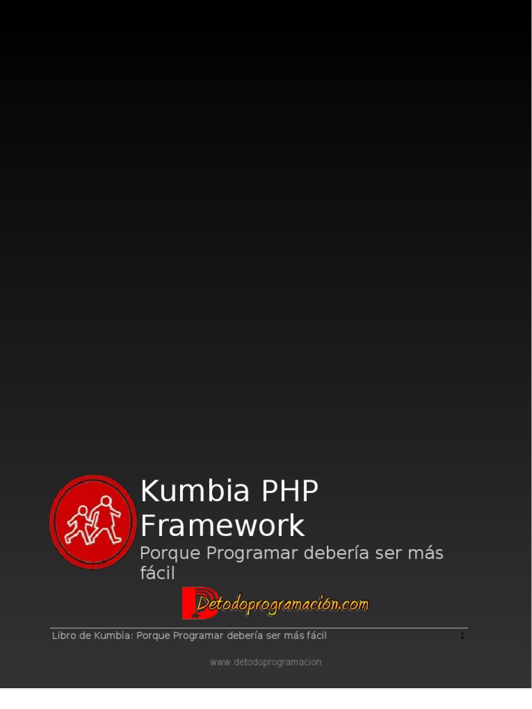 Manual de Kumbia PHP Framework | PDF | Marco de software | Php