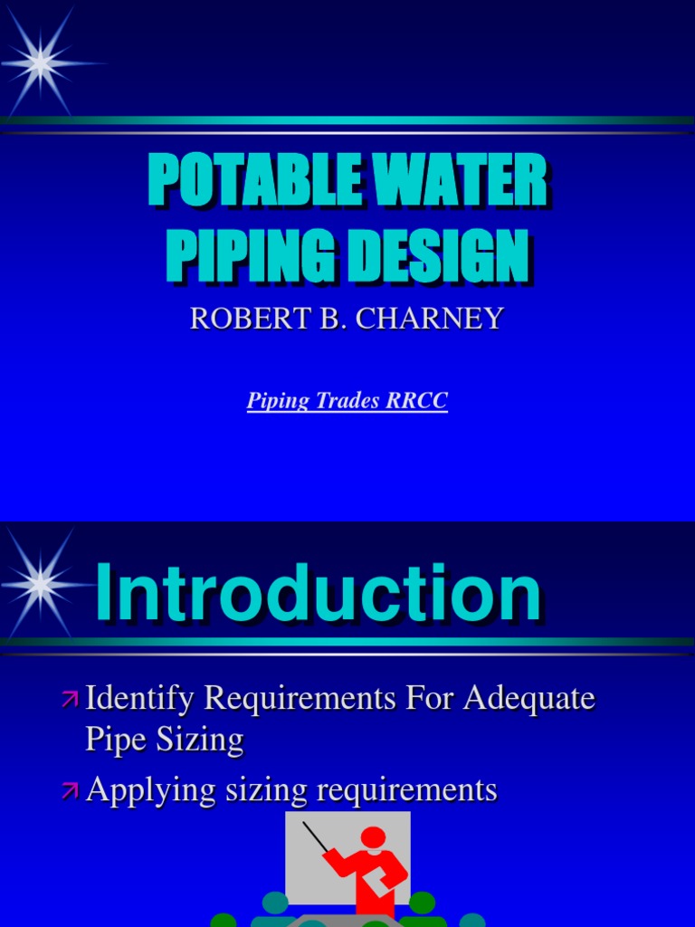 Potable Water Pipe Sizing Guide | PDF | Computers | Technology ...