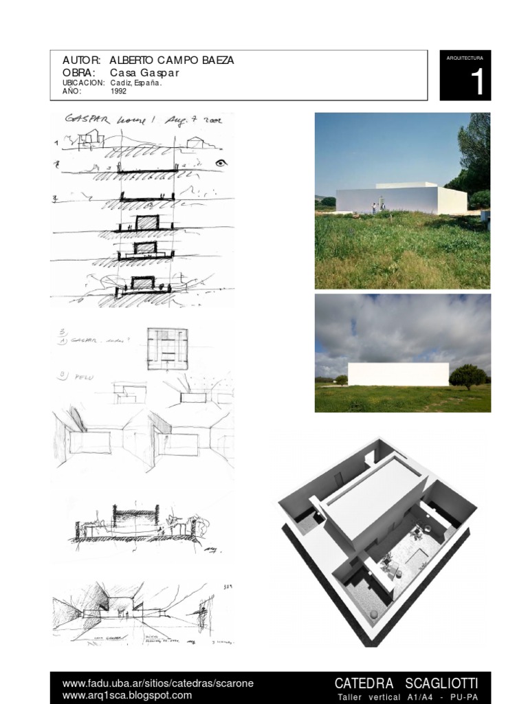 Alberto Campo Baeza - Casa Gaspar