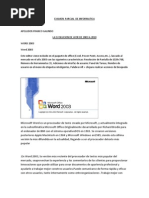 Comparacion Entre Las Versiones de Office 2003, 2007, 2010 y 2013 | PDF ...