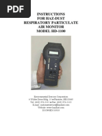 Teledyne Api t640 Sop - 051019 | PDF | Flow Measurement | Particulates
