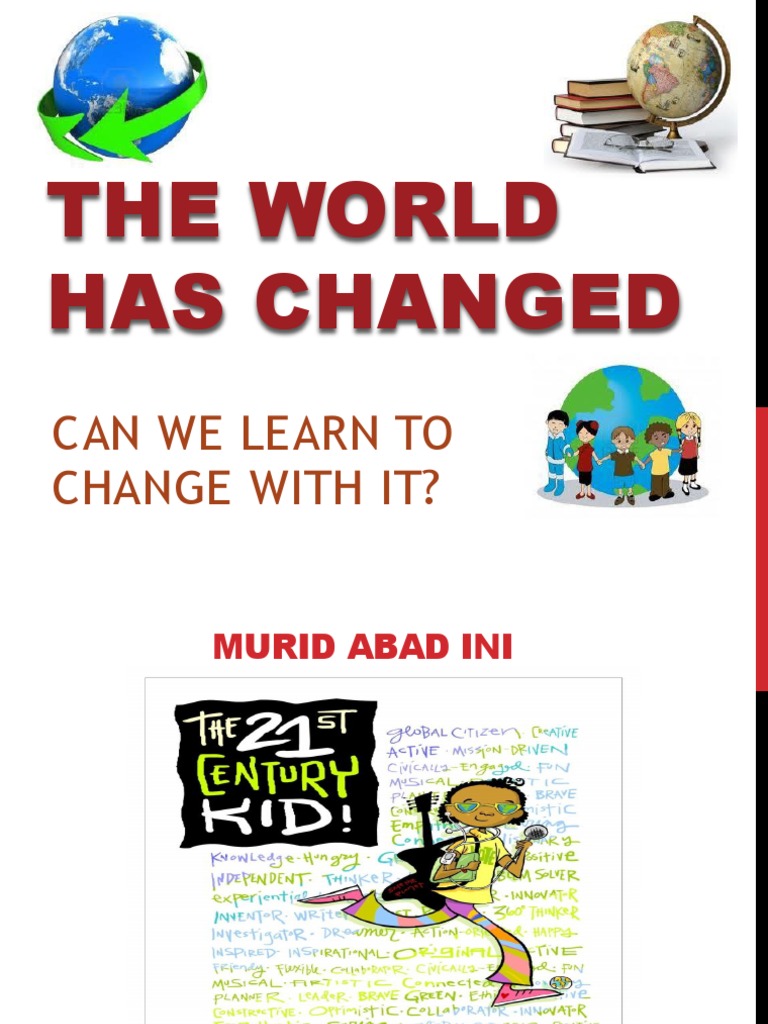 The World Has Changed | PDF | Career & Growth | Social Science