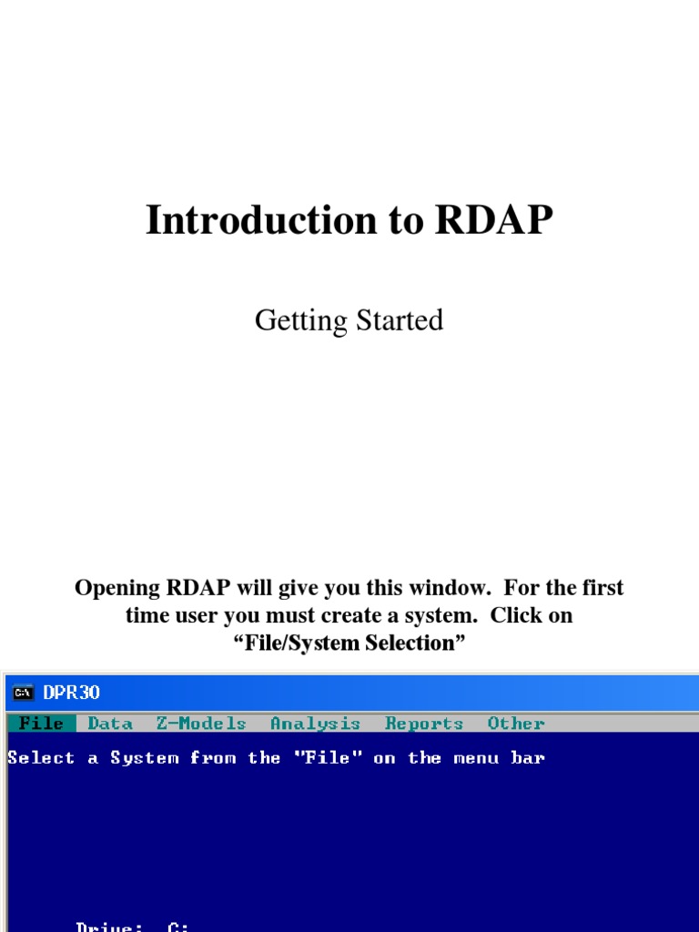 Introduction To RDAP: Getting Started | PDF | Electromagnetism ...