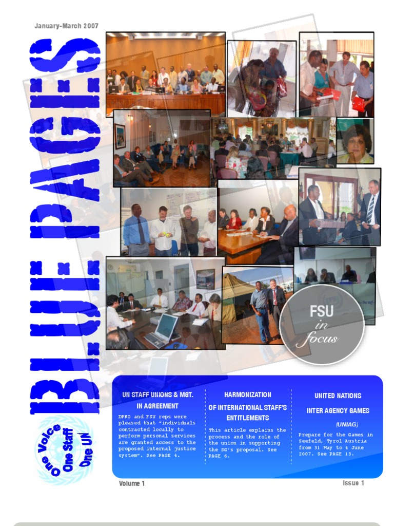 United Nations Blue Pages | PDF | Peacekeeping | United Nations