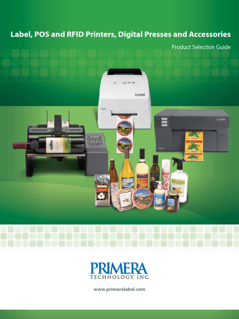 Primera LX900 Color Label Printer Brochure | PDF | Printer (Computing ...