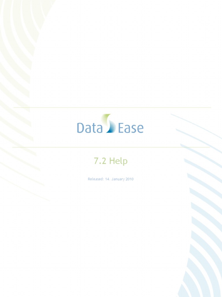 DataEase For Windows 7.2 Help | PDF | Icon (Computing) | Databases