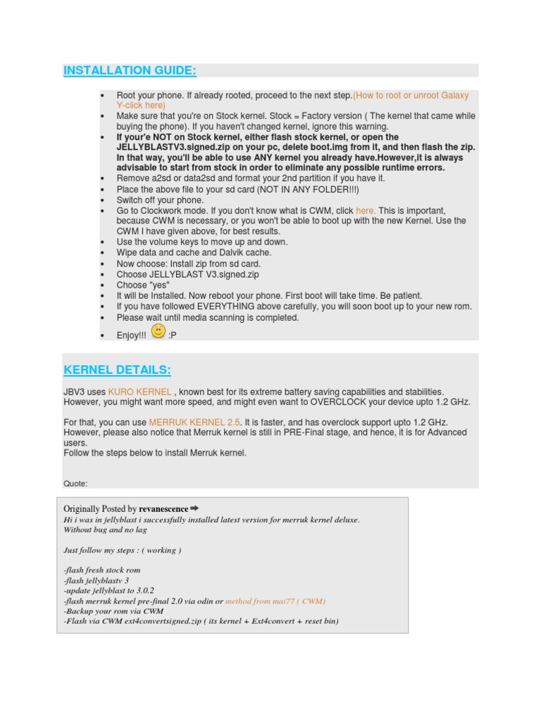 Jelly Bean | PDF | Booting | Kernel (Operating System)