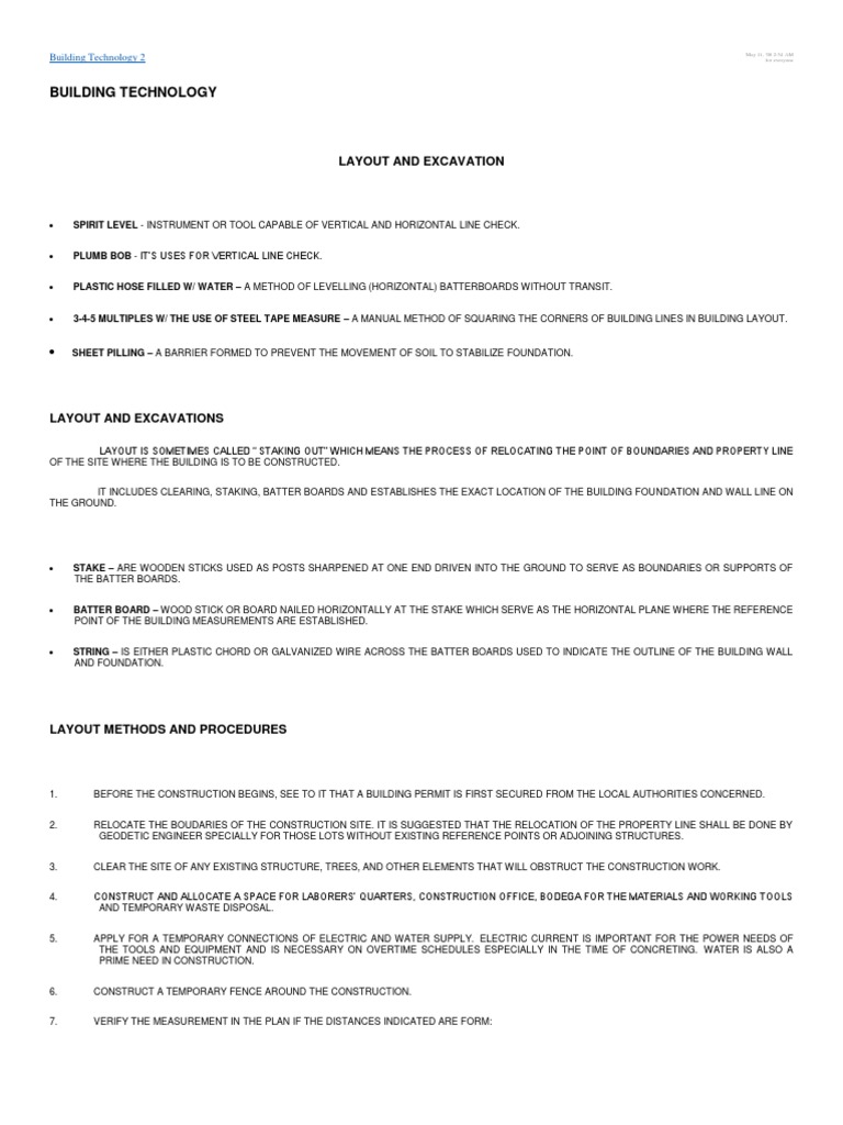 Building Technology 2 REVIEWER | PDF | Prestressed Concrete | Framing ...