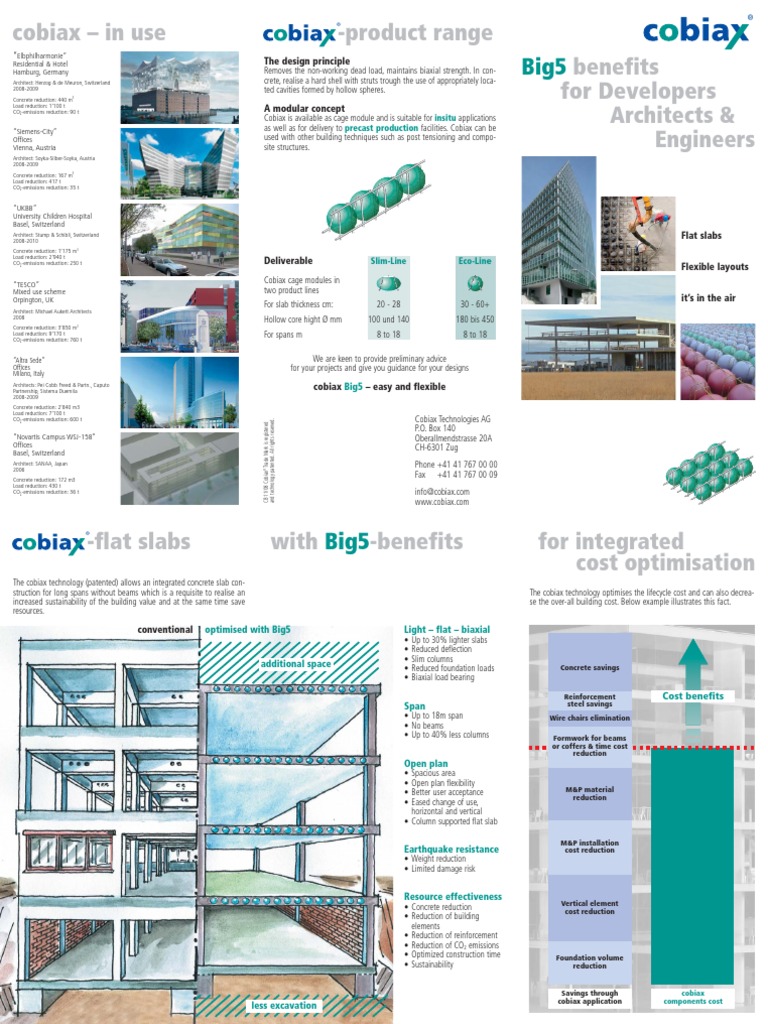 Cobiax Folder Big5 E | Download Free PDF | Building Technology ...