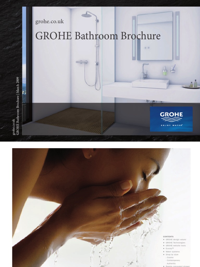 Grohe Brochure | Download Free PDF | Bathroom | Shower
