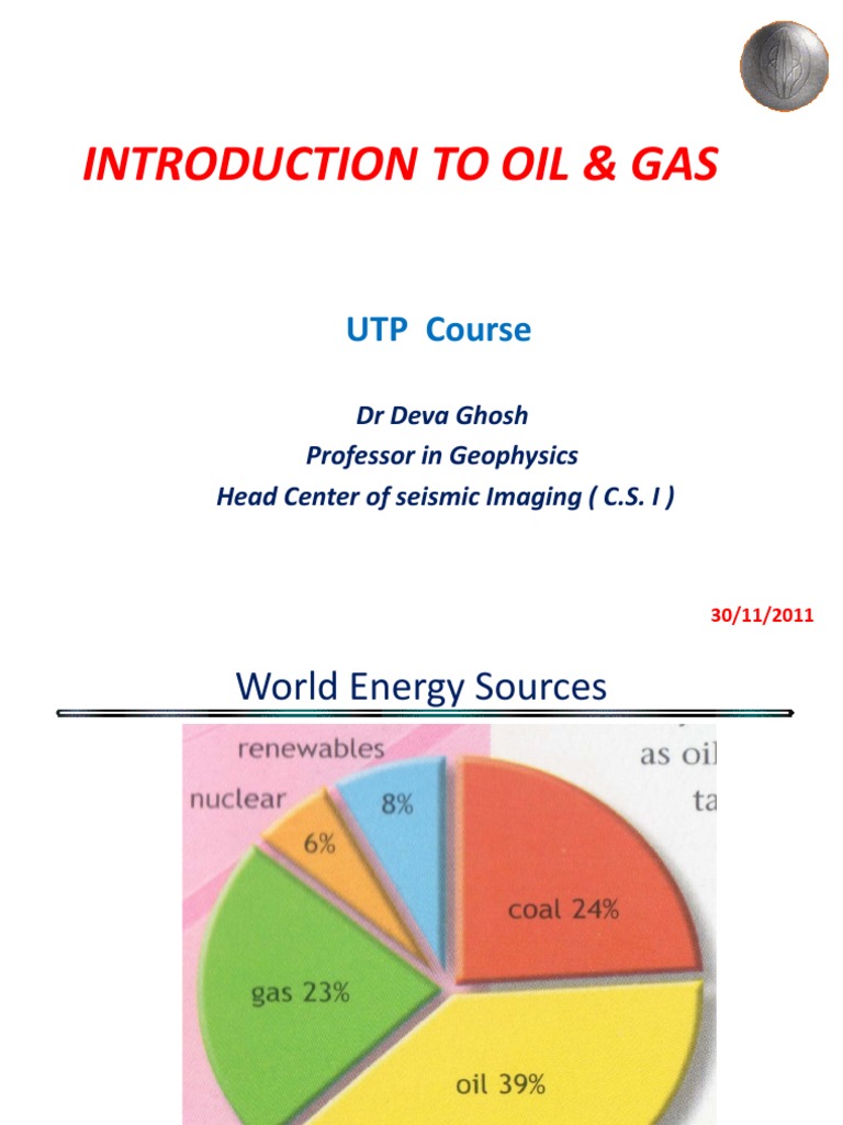 Introduction To Oil and Gas | PDF | Petroleum Reservoir | Petroleum