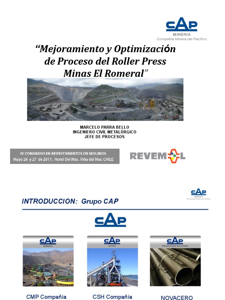 1 Marcelo Parra - Cap Mineria Minas El Romeral